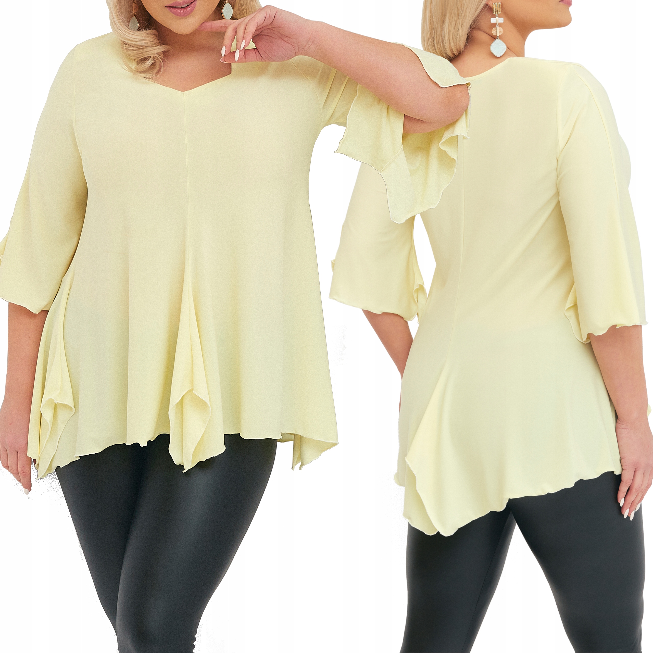 Elegancka Tunika Damska Tuniki Duże Rozmiary • Cena, Opinie • Tuniki ...