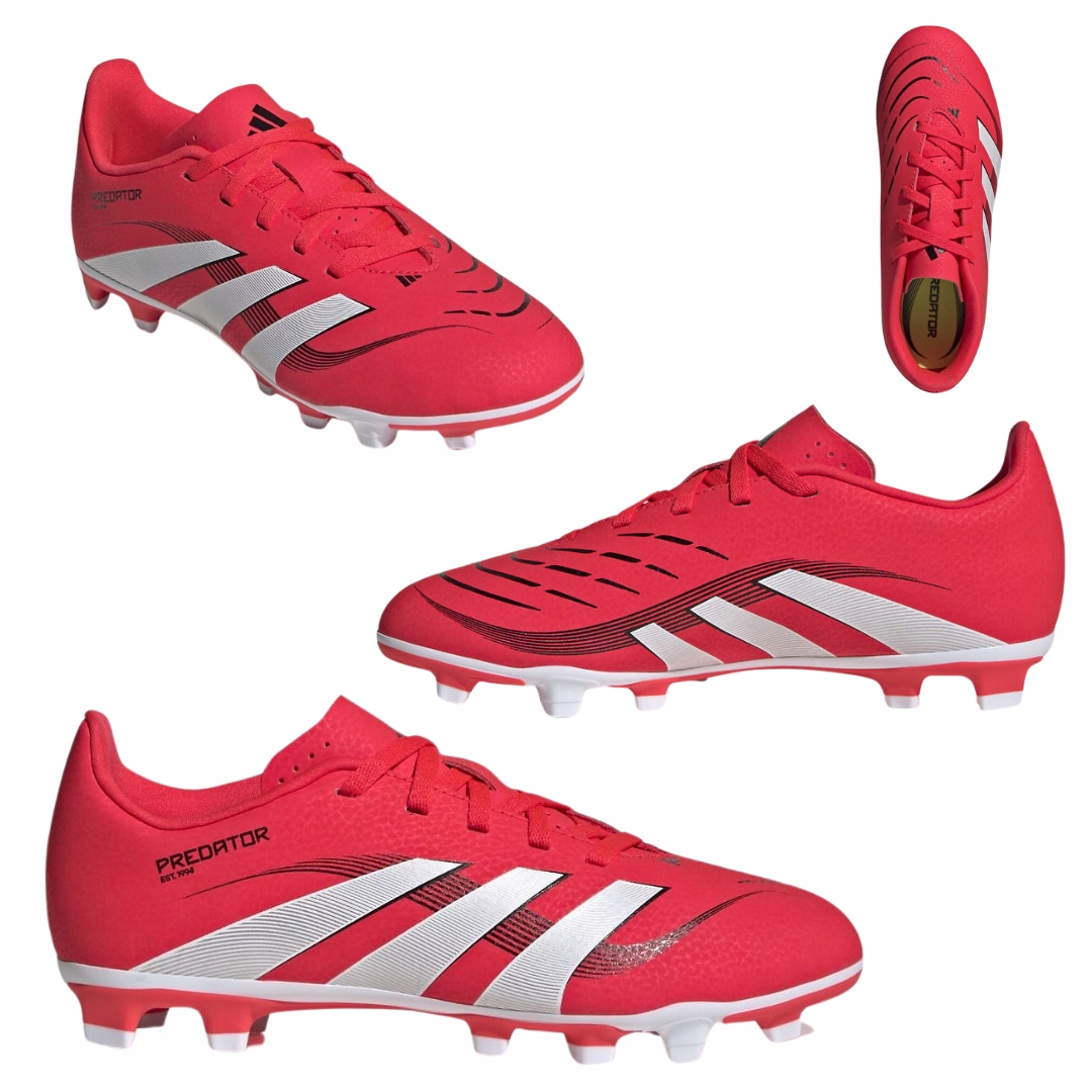 Buty piłkarskie dla dzieci adidas Predator Club FG/MG ID3813 :38 2/3 ...