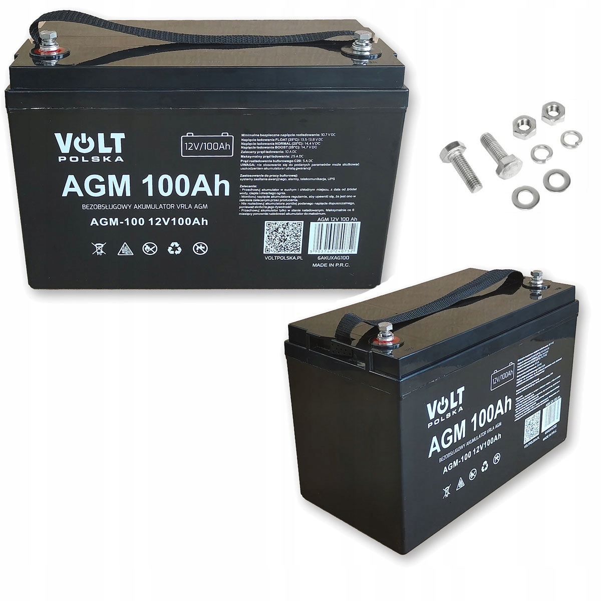 AKUMULATOR BEZOBSŁUGOWY AGM DO UPS 12V 100Ah Volt - Sklep, Opinie, Cena w Allegro