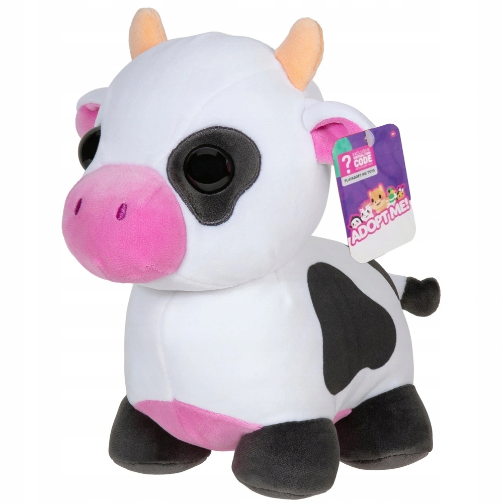 ADOPT ME! PLUSZAK MASKOTKA KROWA PLUSZOWA 22 CM AME0007 • Cena, Opinie ...