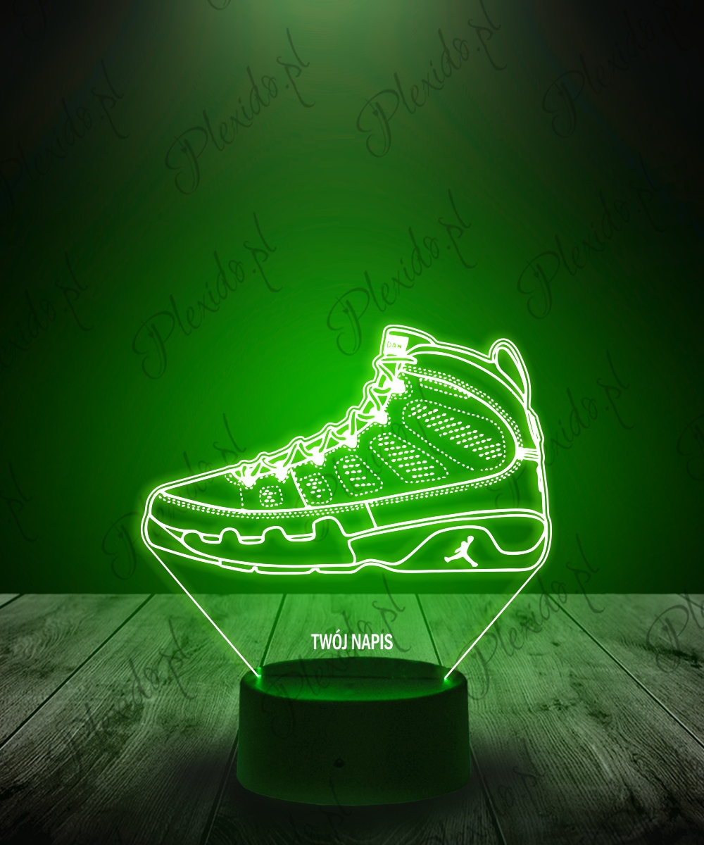 Lampka Na Biurko Nocna Nike Sneakers Jordan Led Plexido - Plexido ...