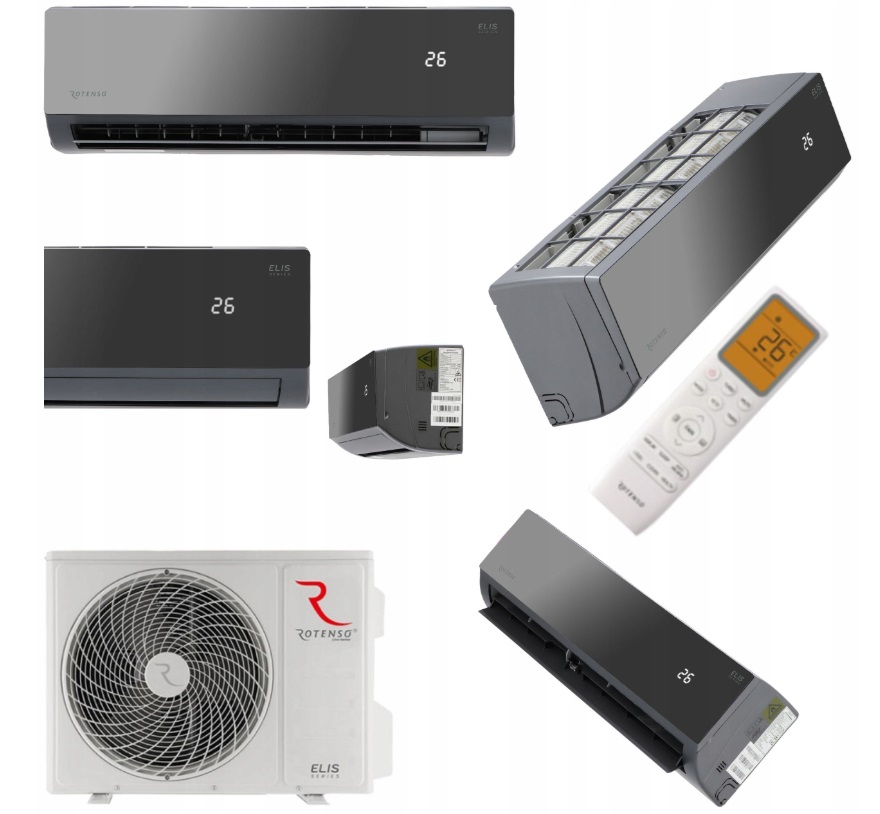 Klimatyzator Rotenso Elis X 3,4 kw EO35Xo R16/E35Xi R16 (Elis X 3,4 kW ...