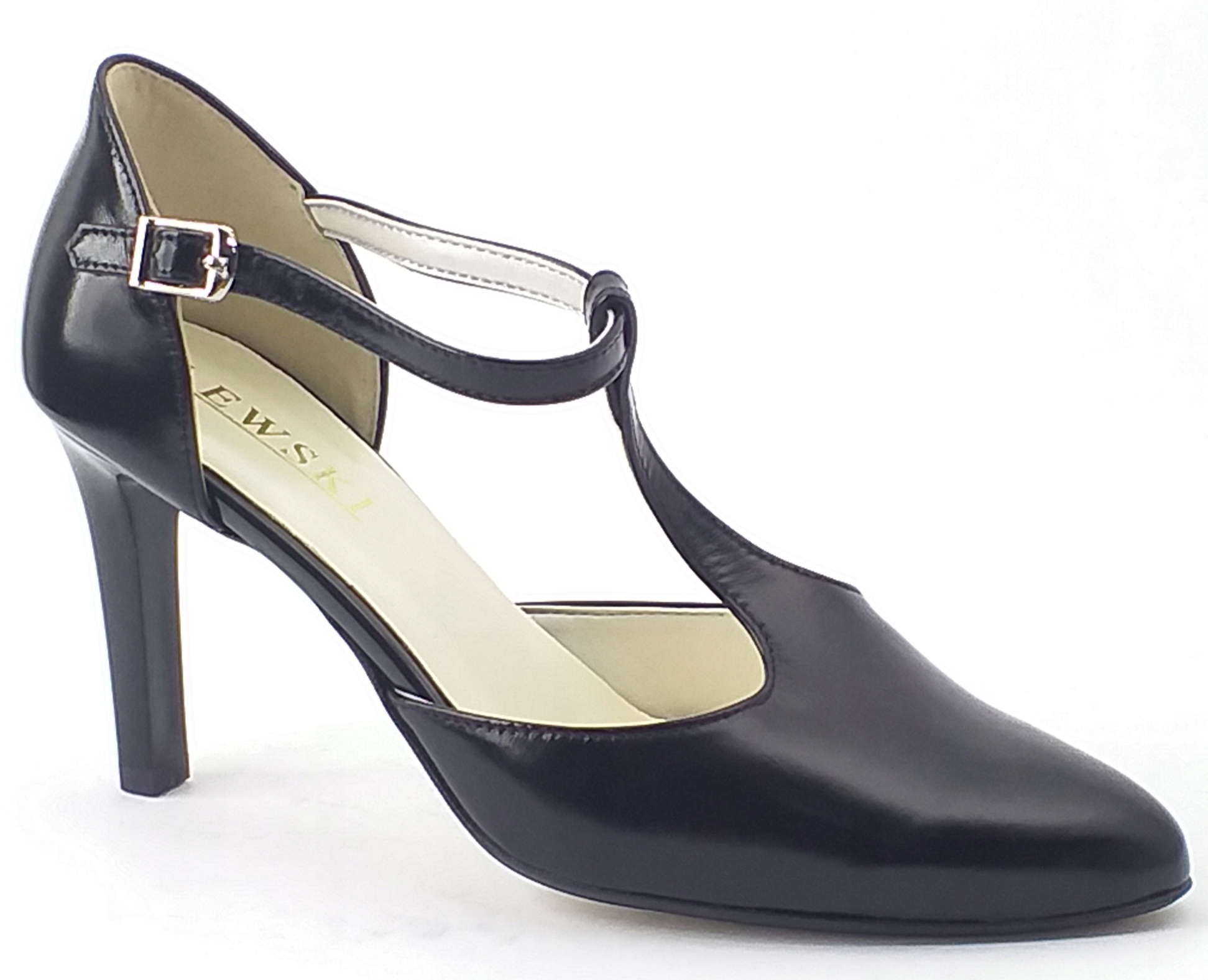 LEWSKI CZARNE DAMSKIE SKÓRZANE SZPILKI CZÓŁENKA 40 • Cena, Opinie ...