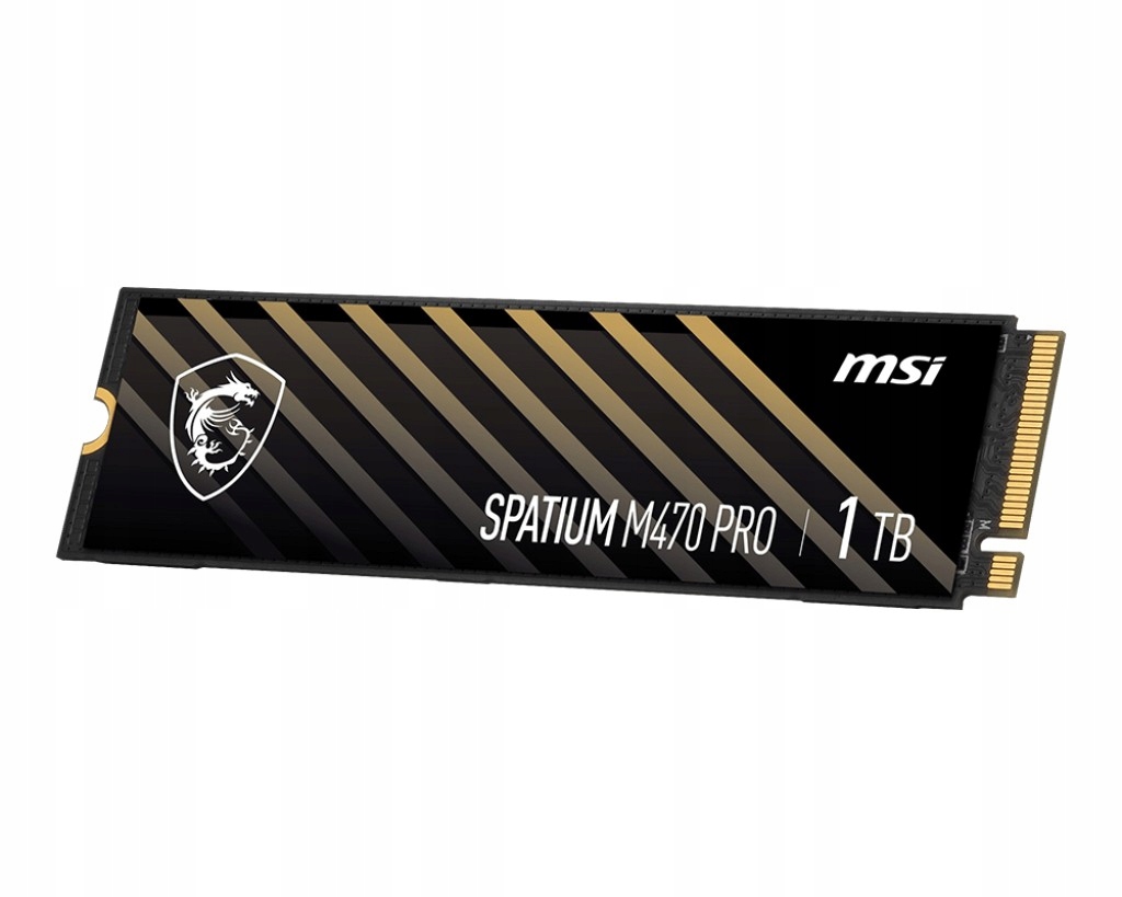 MSI Spatium M470 PRO PCIe 4.0 NVMe M.2 1TB PCI Express 4.0 3D NAND ...