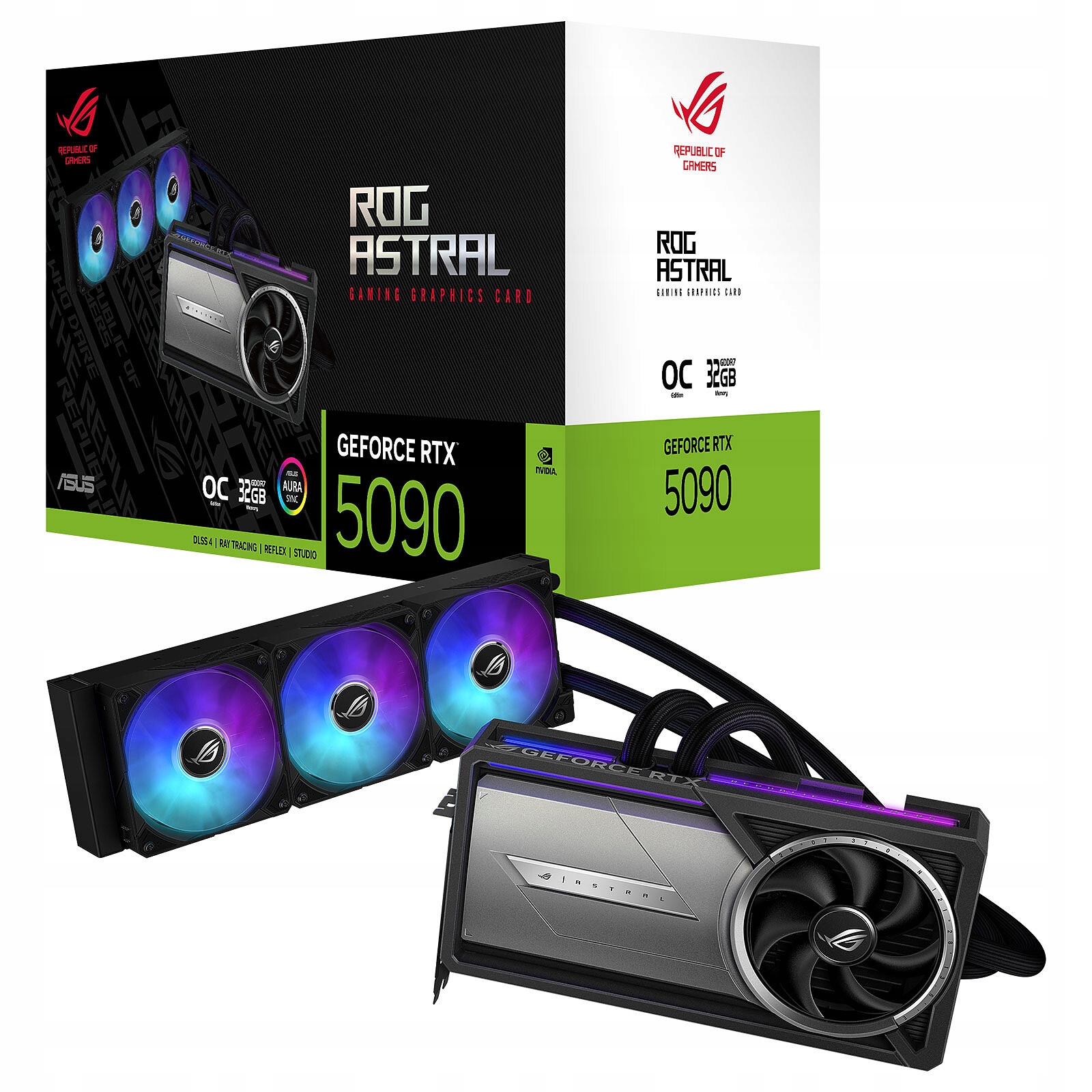 Karta graficzna Asus ROG Astral LC GeForce RTX 5090 32 GB GDDR7 OC Edition w Trzebnica - Sklep ...