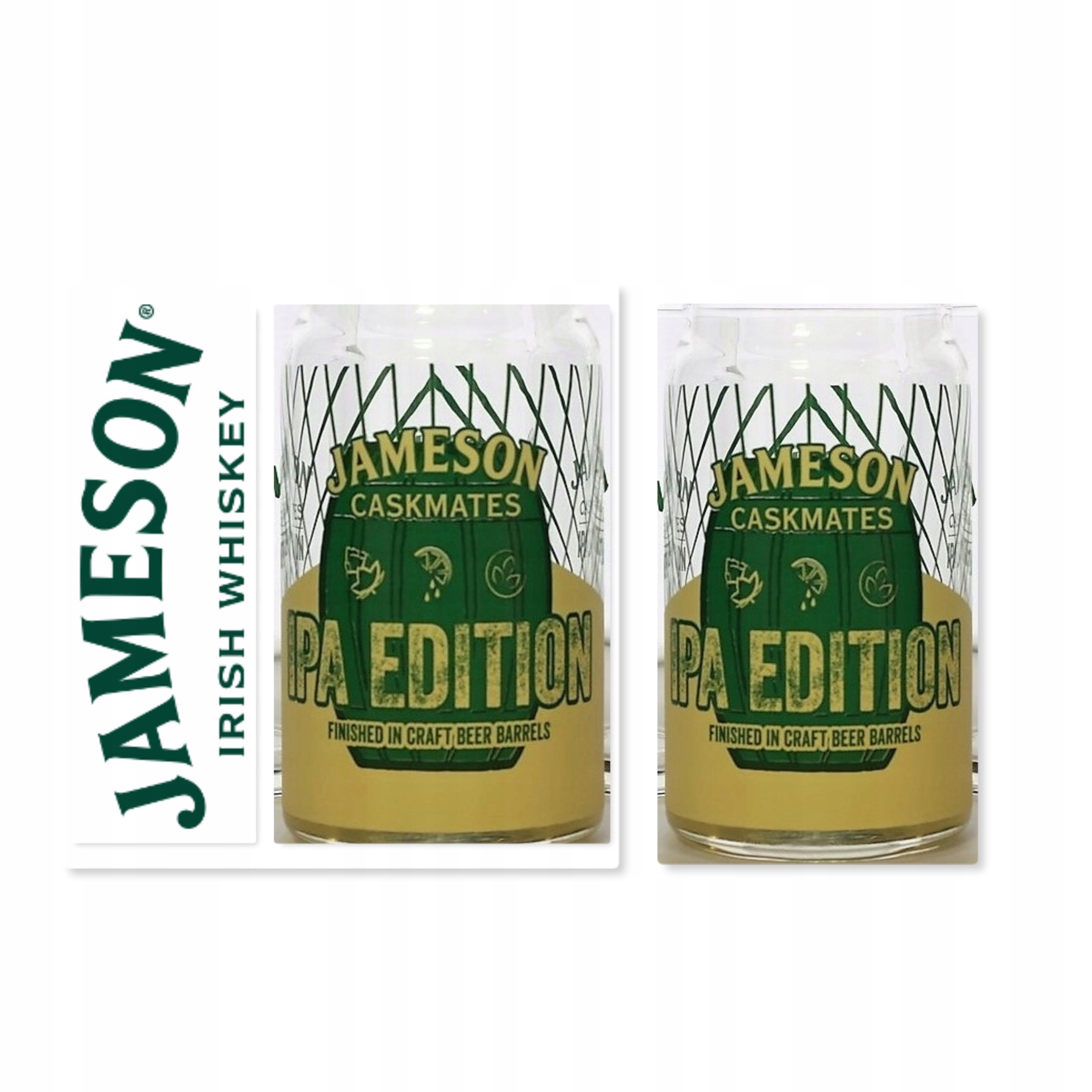 JAMESON WHISKEY IPA EDITION szklanka BARREL - 2 sztuki • Cena, Opinie ...