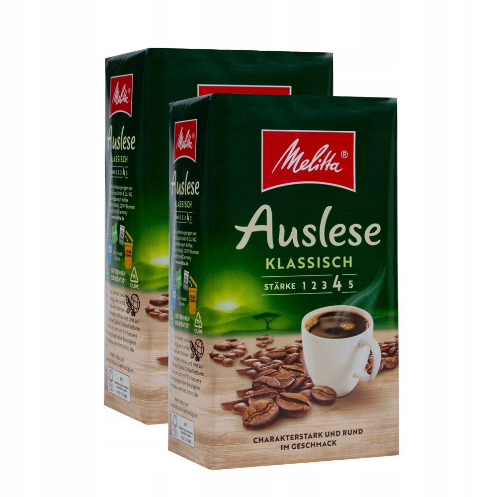 2 x Kawa mielona MELITTA AUSLESE KLASSISCH 500g 12753672438 - Allegro.pl 2 x Kawa mielona MELITTA AUSLESE KLASSISCH 500g 12753672438 - Allegro.pl