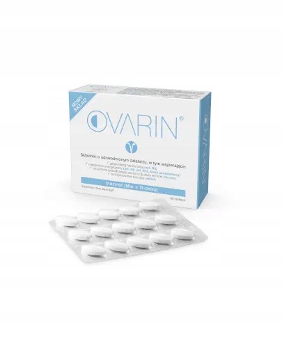 Ovarin 60 tabletek (5906716507770) • Cena, Opinie • Preparaty ...
