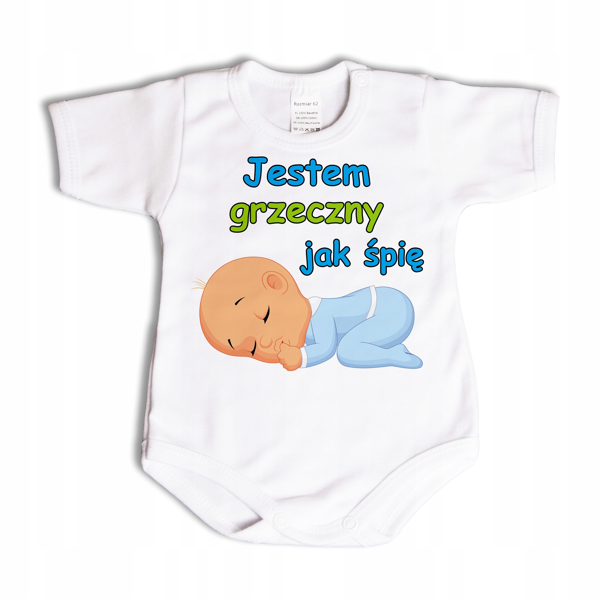 Jsem hodný, když spím - kojenecké body - 92 kr za 177.00CZK - Allegro