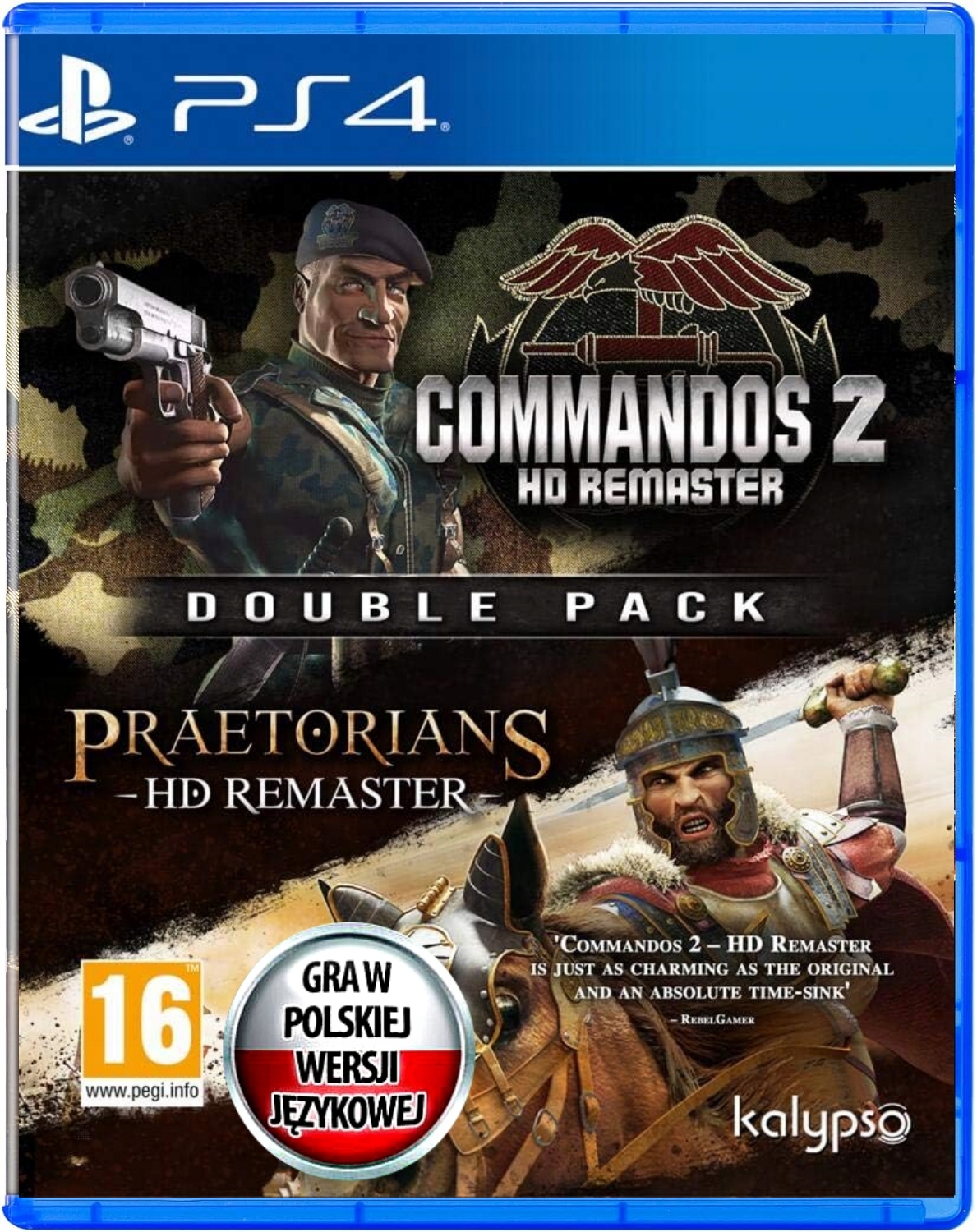 Commandos 2 & Praetorians HD Remaster PlayStation 4 (PS4) pudełkowa ...