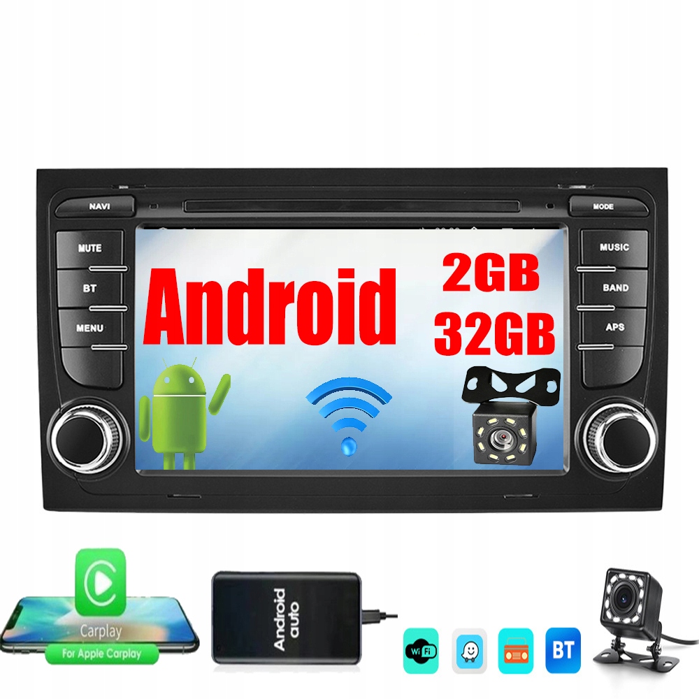 RADIO NAWIGACJA GPS Audi RS4 2002-2008 32GB - Sklep, Opinie, Cena w Allegro.pl