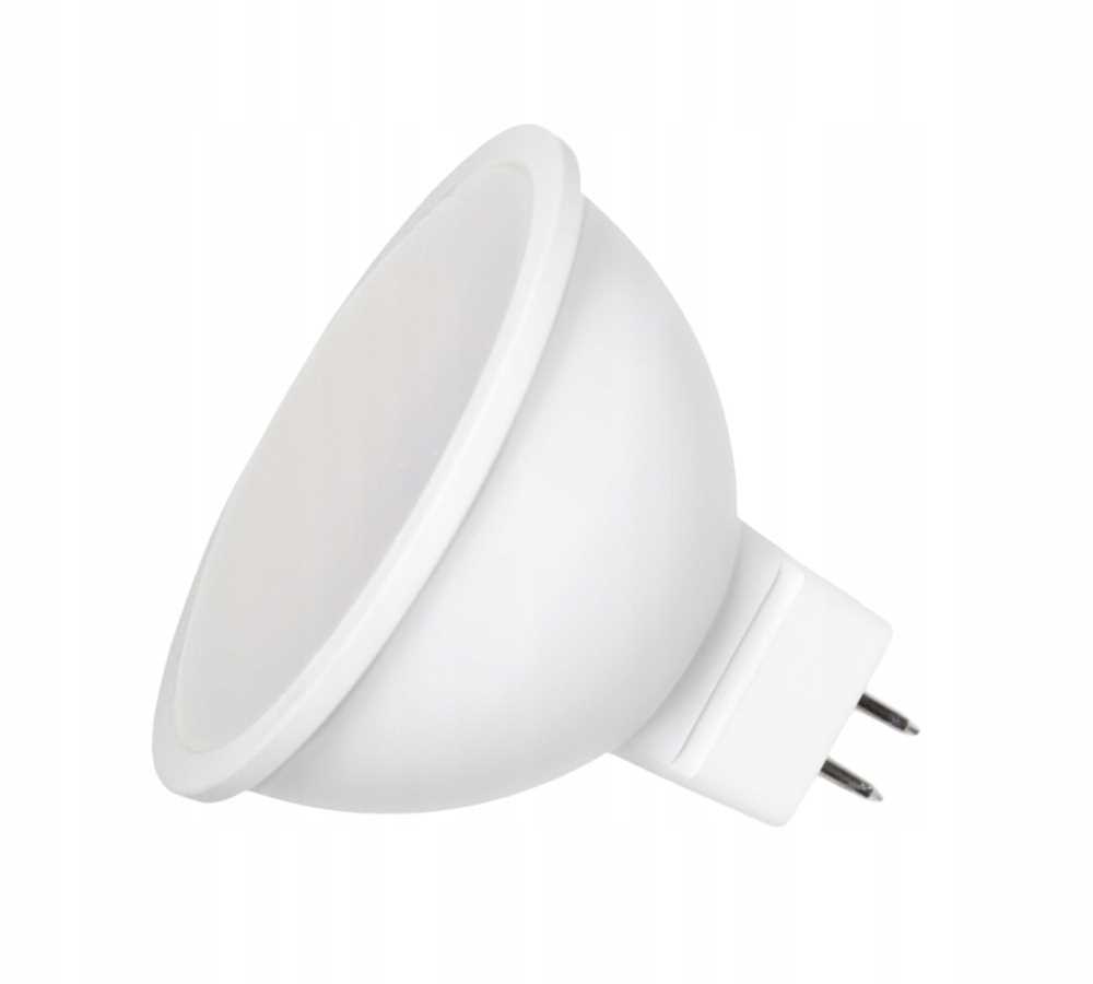 ŻARÓWKA LED MR16 12V 6W = 50W 3000k 480Lm GU5,3 (5901854564159) • Cena ...