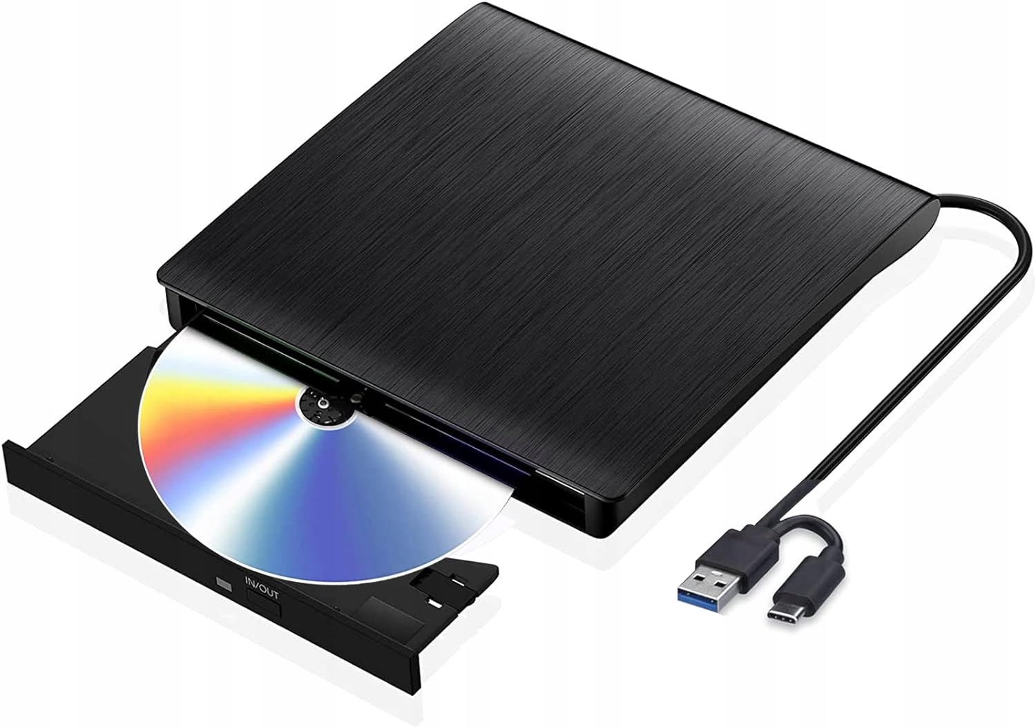 Nagrywarka CD (combo z DVD) zewnętrzna EXTERNAL OPTICAL DRIVE - Sklep, Opinie, Cena w Allegro