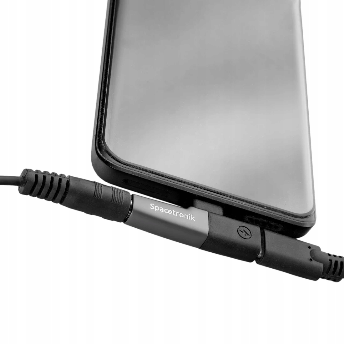 SPACETRONIK ADAPTER PRZEJŚCIÓWKA AUDIO USB-C 1A TYP-C - MINI JACK 3.5MM ...