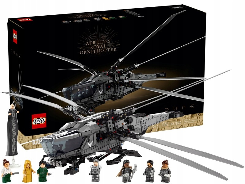 LEGO ICONS 10327 DUNE DIUNA ATREIDES ROYAL ORNITHOPTER za 4023 Kč - Allegro