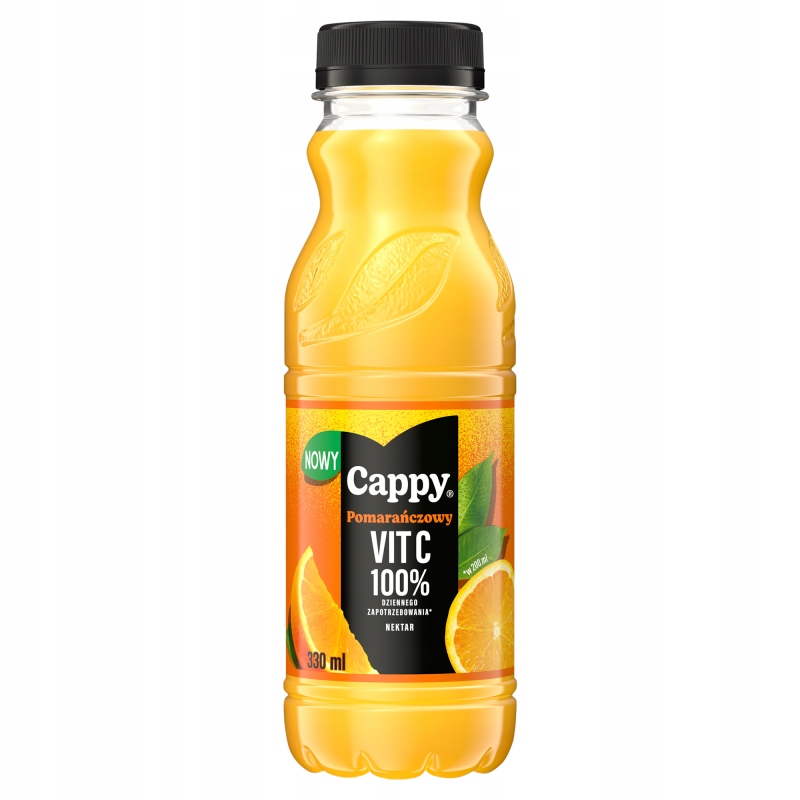 Cappy pomerančový nektar 100% VIT C 330 ml, (90338212) • Ceny, Recenze ...