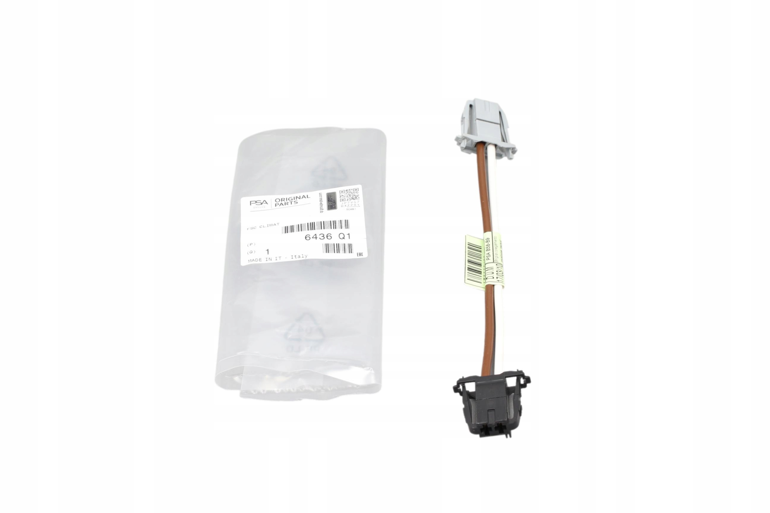 Citroen OE 6436Q1 wtyczka kabel wiązka dmuchawy • Cena, Opinie - Allegro