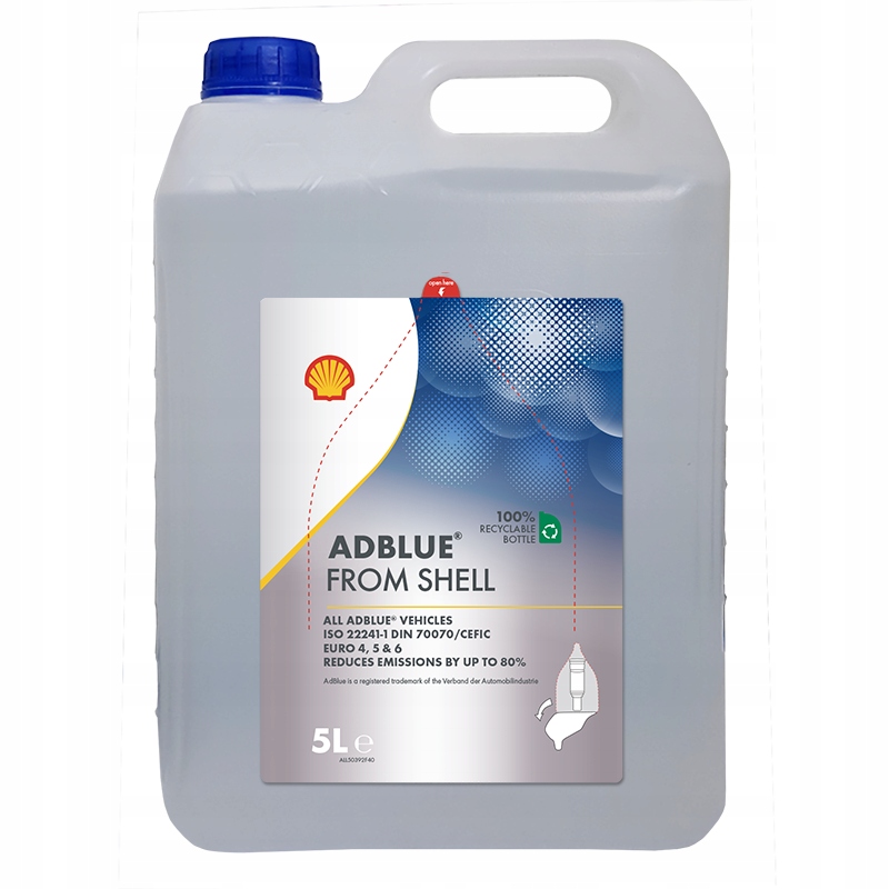 Shell AdBlue płyn katalityczny DPF Ad Blue (4,7l) 7041068134279 za 31 ...