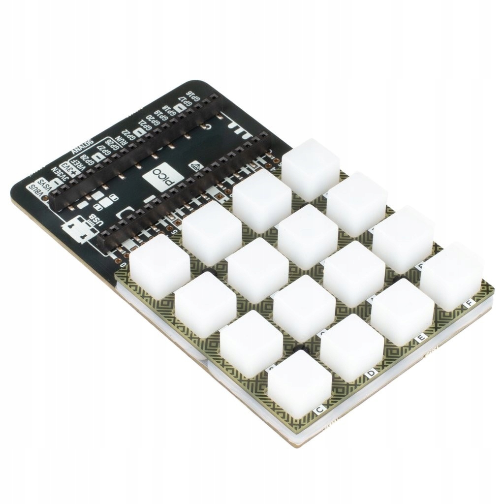 Pimoroni Pico RGB Keypad Base - Sklep, Opinie, Cena w Allegro