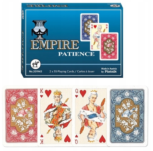 Karty do Pasjansa Piatnik Pasjansowe Pasjans - Niska cena na Allegro.pl