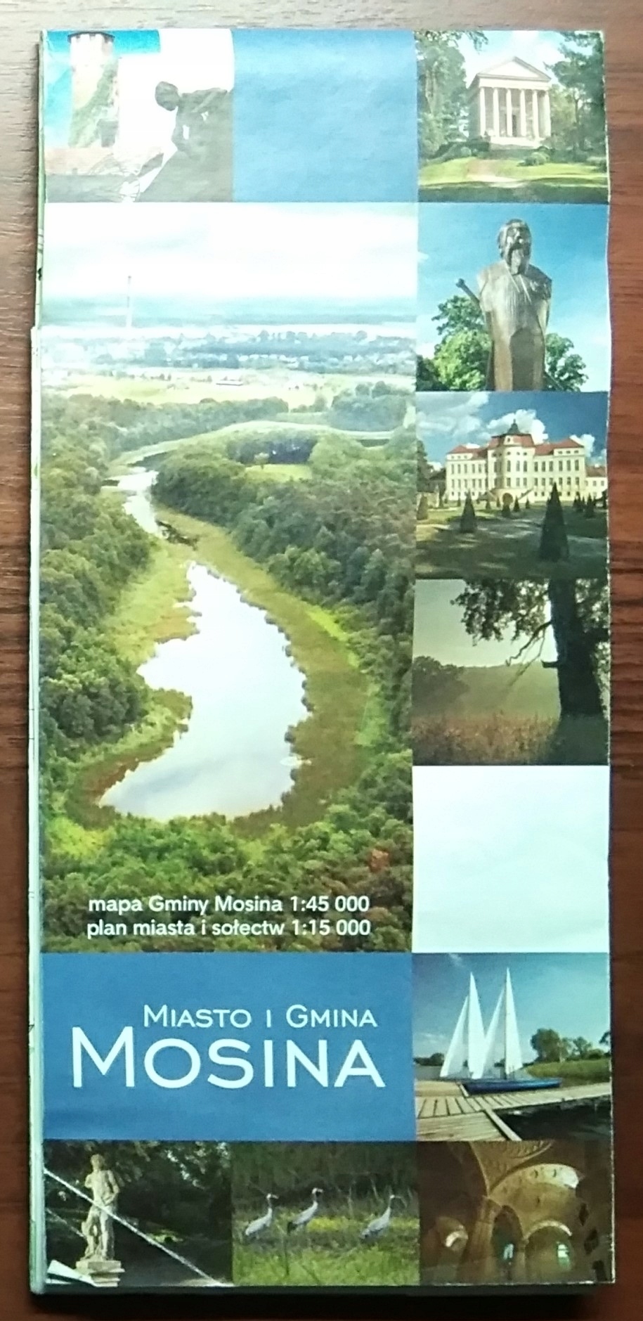 Miasto i gmina Mosina. Mapa turystyczna w skali 1:45 000 Praca zbiorowa ...