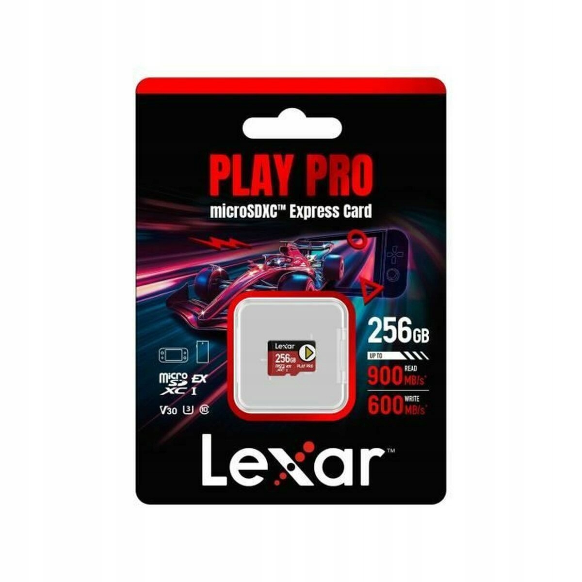 Lexar PLAY Pro Gyors MicroSD Express 7.1 Memóriakártya 256GB V30 U3 A1 ...