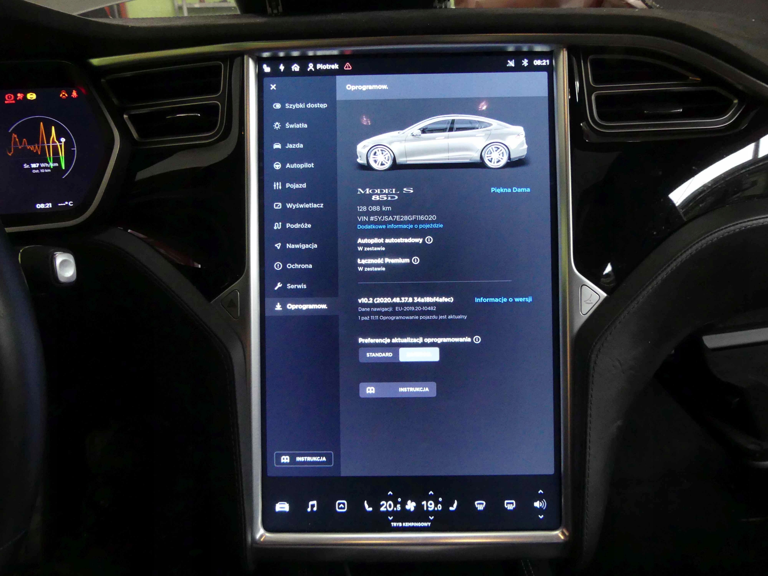 Tesla Model S Monitor - Niska cena na Allegro.pl