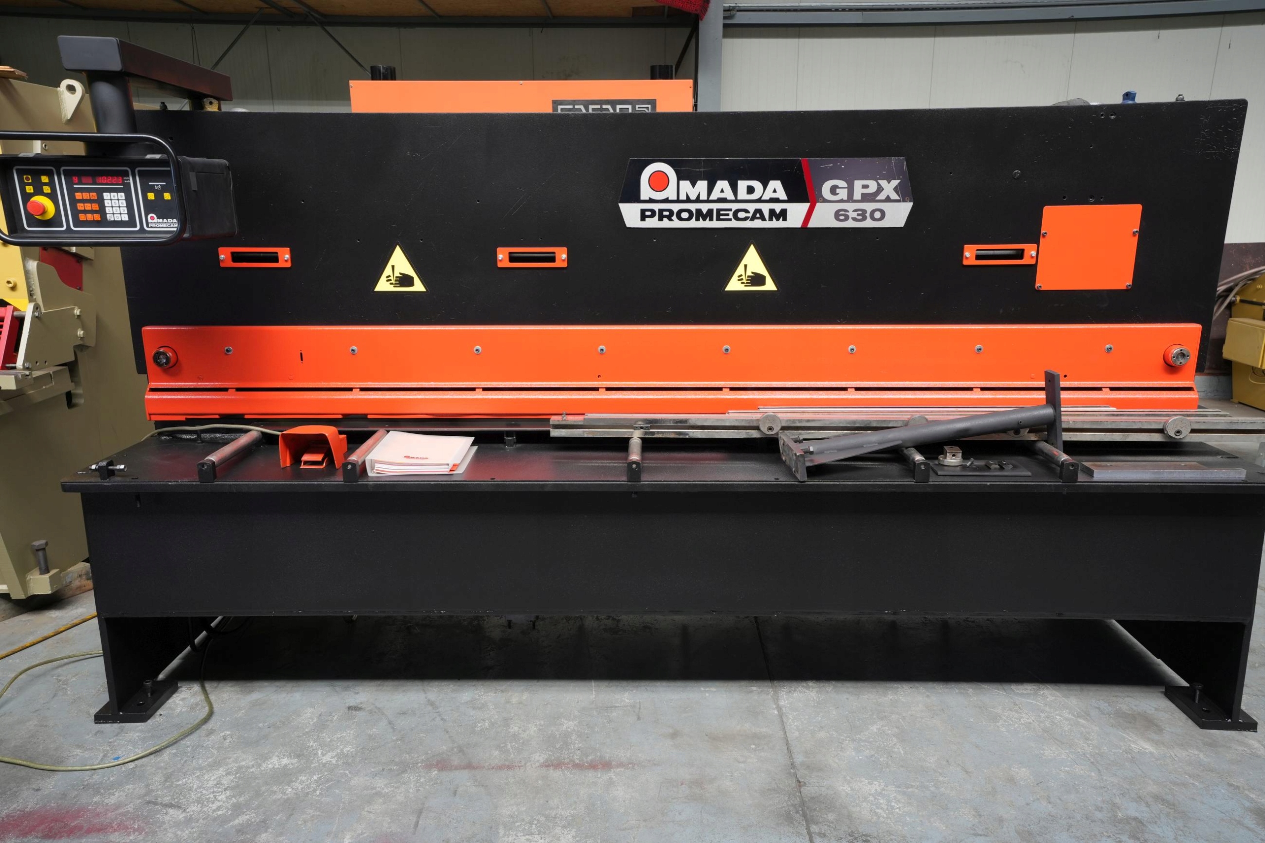 Gilotyna nożyce do blachy AMADA GPX CNC 3100x6 mm (Gilotyna nożyce ...