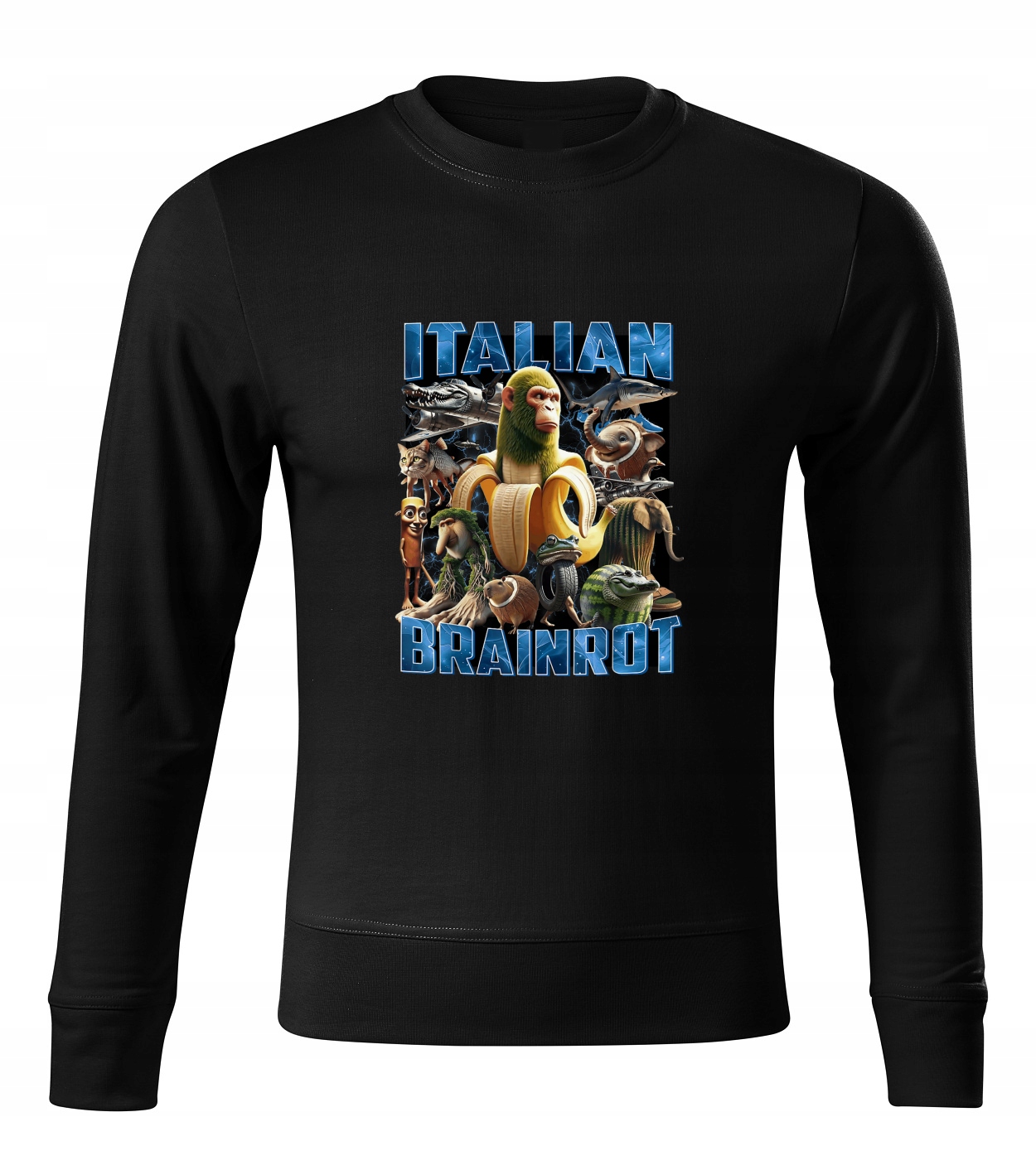 Bluza Męska ITALIAN BRAINROT Memy TIK TOK mem MEME #428 • Cena, Opinie ...