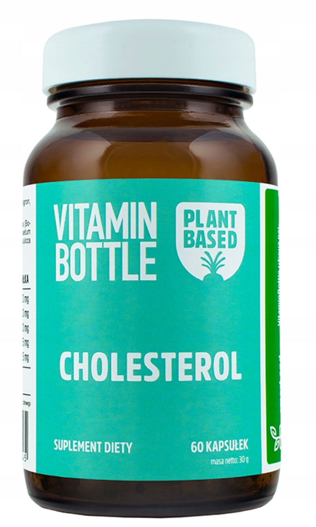 Cholesterol ZDROWE SERCE 60 kapsułek Vitamin Bottle (5999887105845 ...