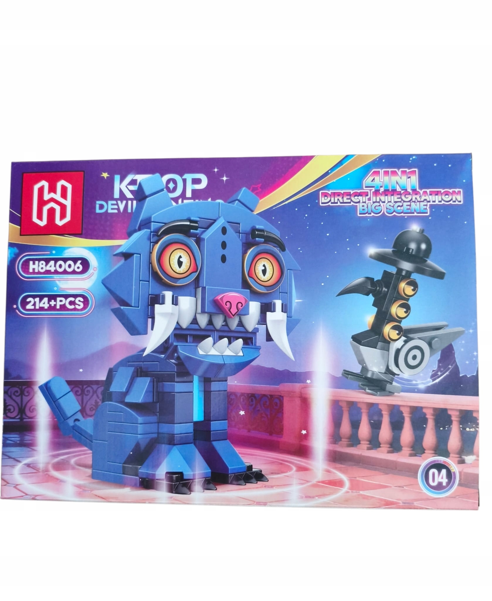 Klocki KPop Demon Hunters Tygrys Ptak Derpy k-Pop Huntrix Łowczynie ...