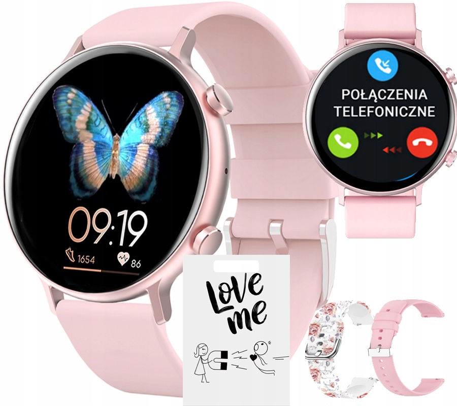 SMARTWATCH Dámske hodinky PRIJÍMANIE HOVOROV PL za 34,54 € - Allegro