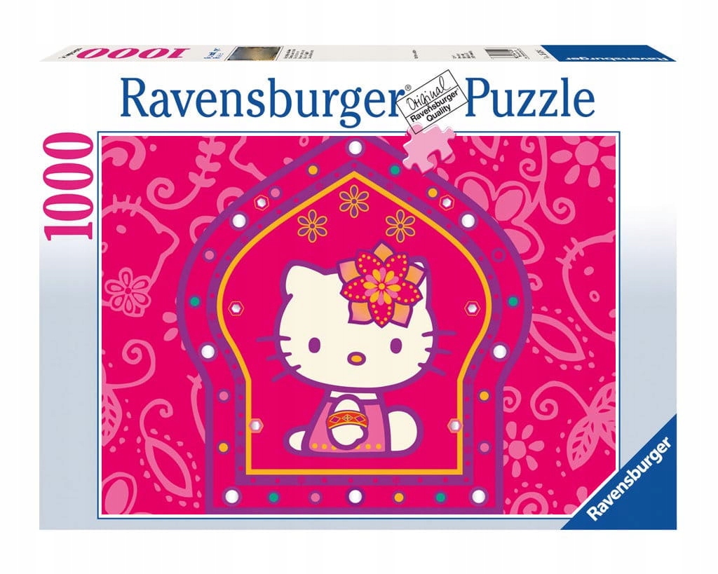 Ravensburger puzzle 1000 Hello Kitty 19195 (4005556191956) • Cena ...