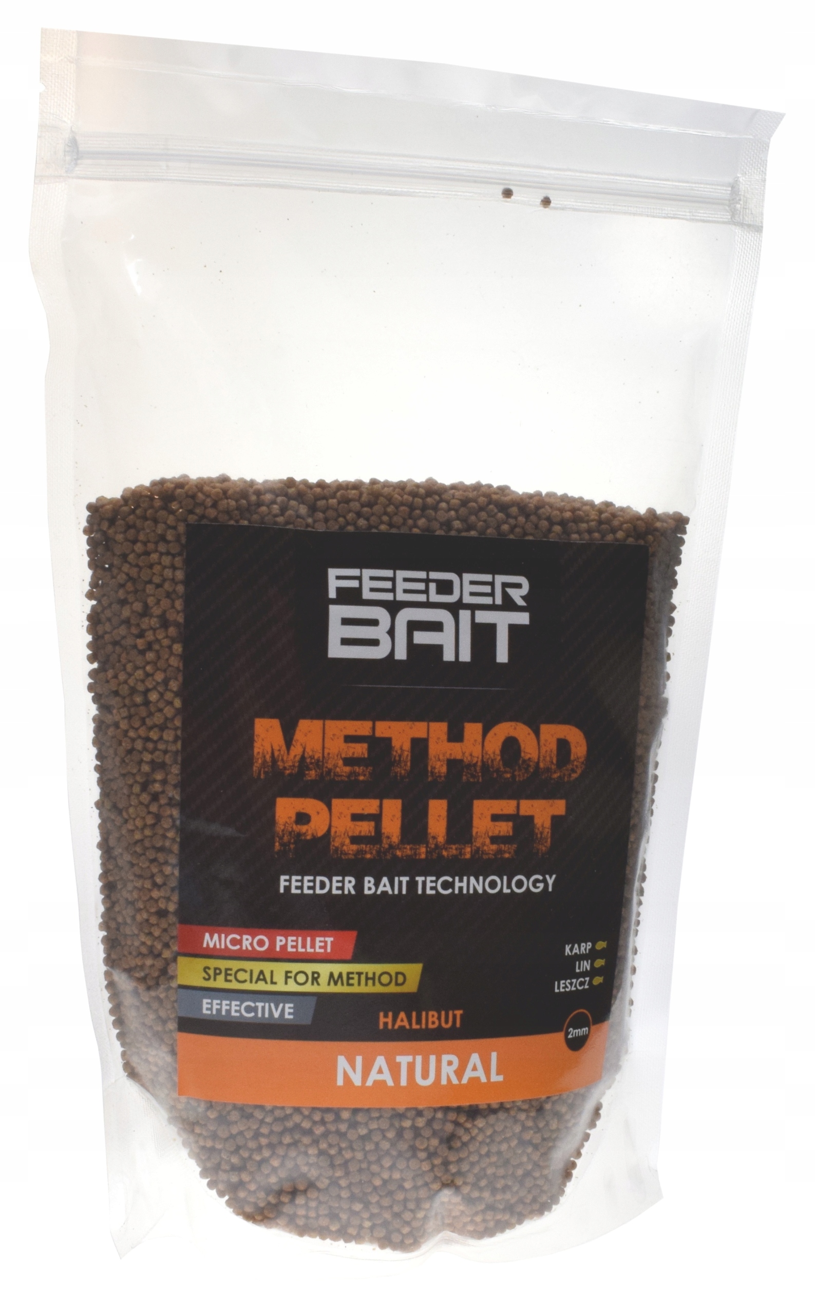 FEEDER BAIT METHOD PELLET NATURAL HALIBUT 800 g - FB11-333333 ...