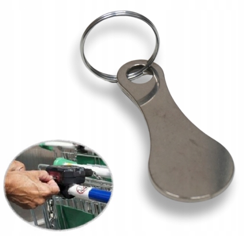 Brelok bez wzoru metal EKC-917P (5904800129884) • Cena, Opinie • Breloki 14407459580 • Allegro