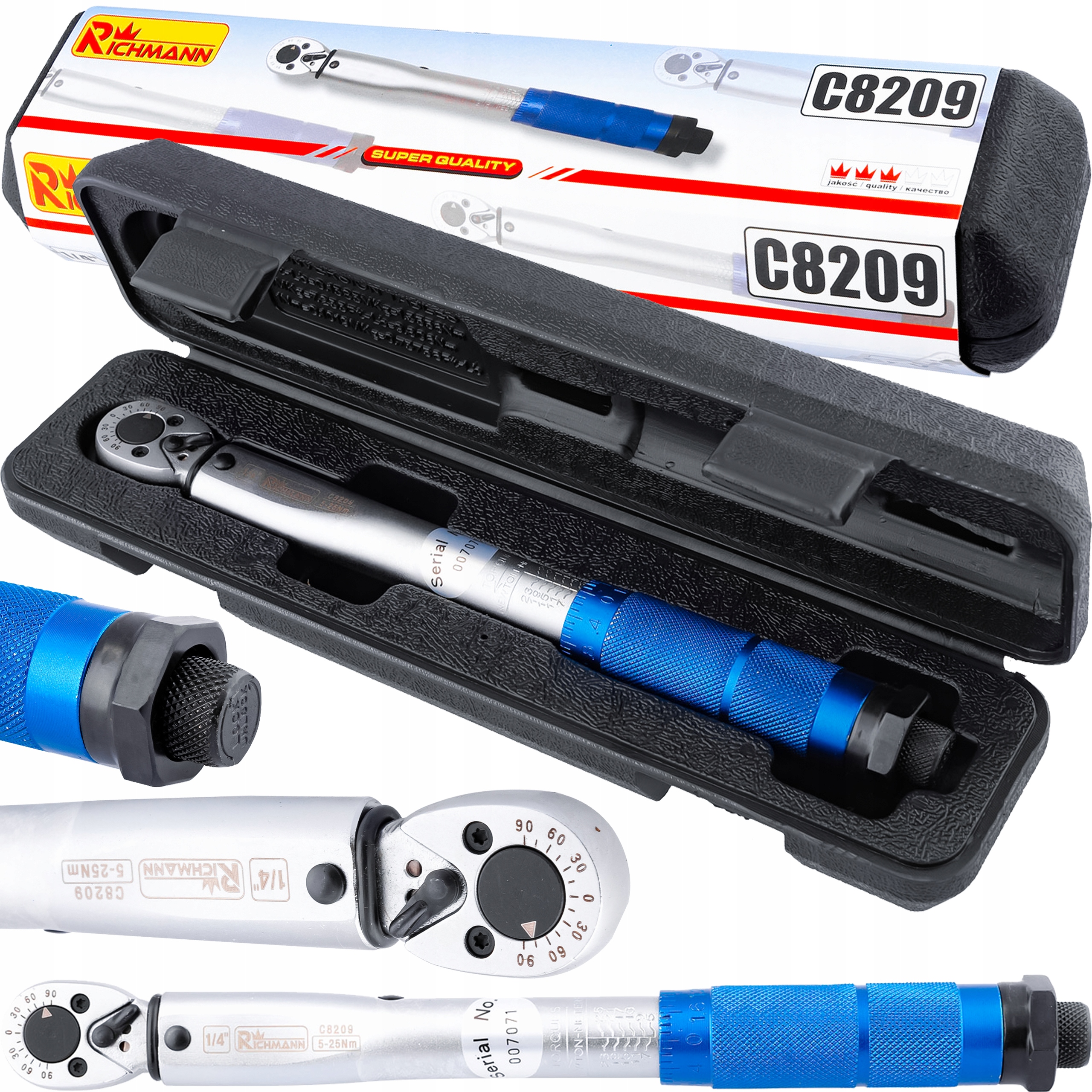 Klucz dynamometryczny RICHMANN C8209 5906741682091 za 121.00PLN z ...