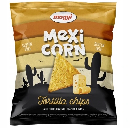 Mexicorn Tortilla Chips o smaku serowym 90g Mogyi (5997347539933 ...