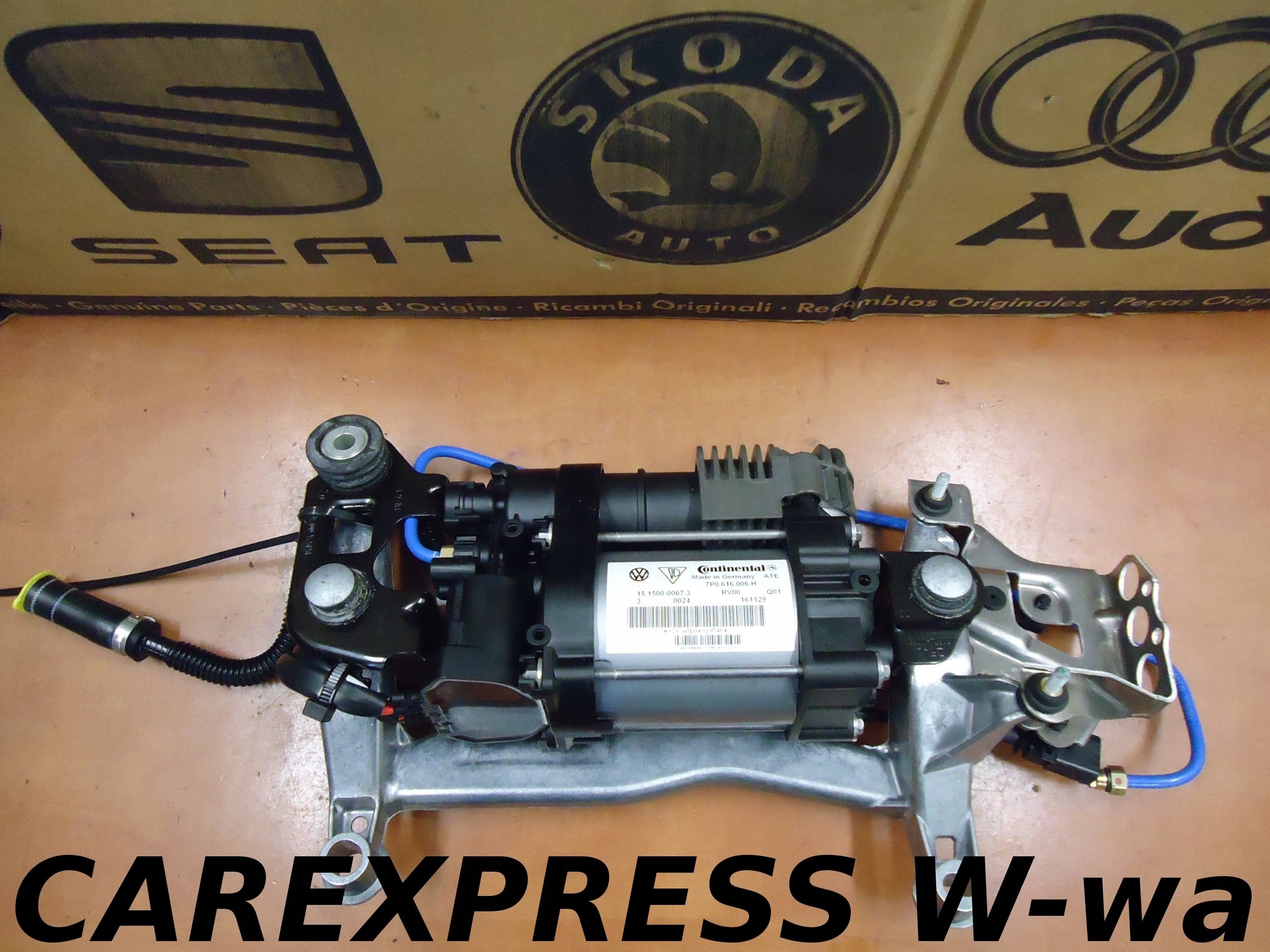 SPRĘŻARKA ZAWIESZENIA KOMPRESOR TOUAREG CAYENNE 7P0698007B za 3500 zł z ...