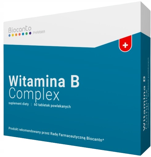 BIOCANTO Witamina B Complex kompleks witamin 60 tab. (5907713353346 ...