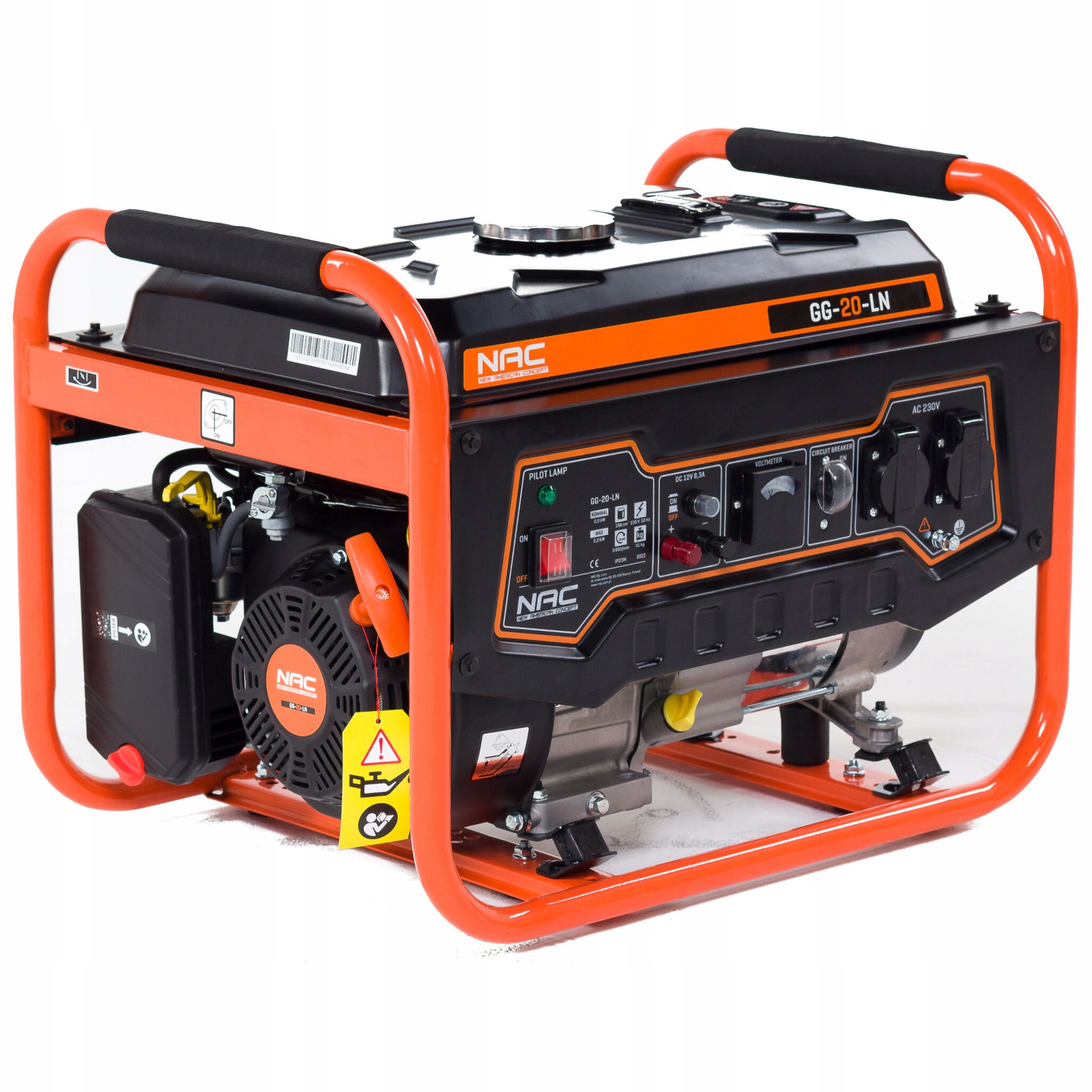 NAC GG-20-LN AGREGAT PRĄDOTWÓRCZY 2,2 KW 12/230 (5902490783140) • Cena ...