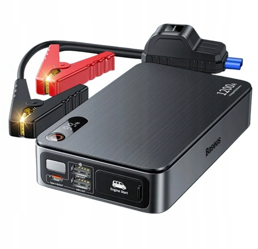 BASEUS POWER BANK JUMP STARTER ROZRUCH 12000 mAh 6921270211887 za 369 ...