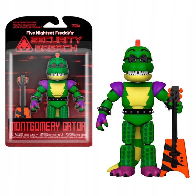 Five Nights at Freddy's Montgomery Gator Action Figure za 1317 Kč - Allegro