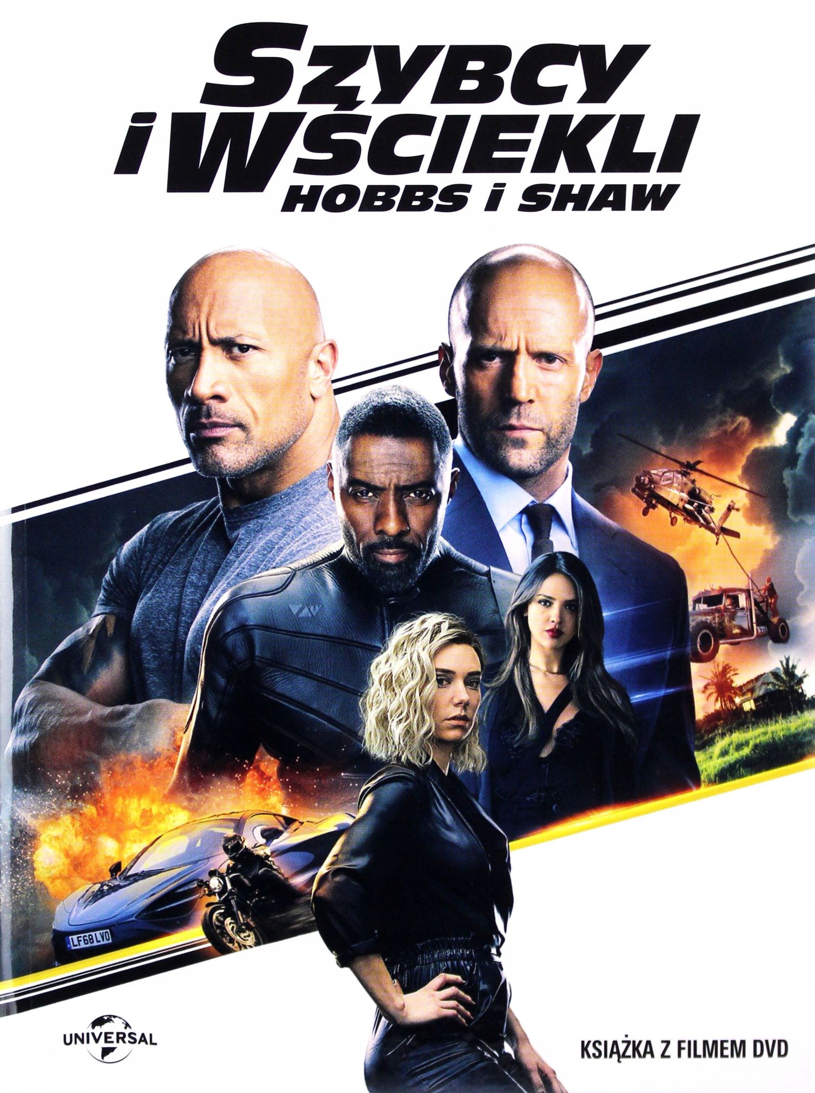 SZYBCY I WŚCIEKLI: HOBBS I SHAW (BOOKLET) [DVD] 13744953365 - Sklepy ...