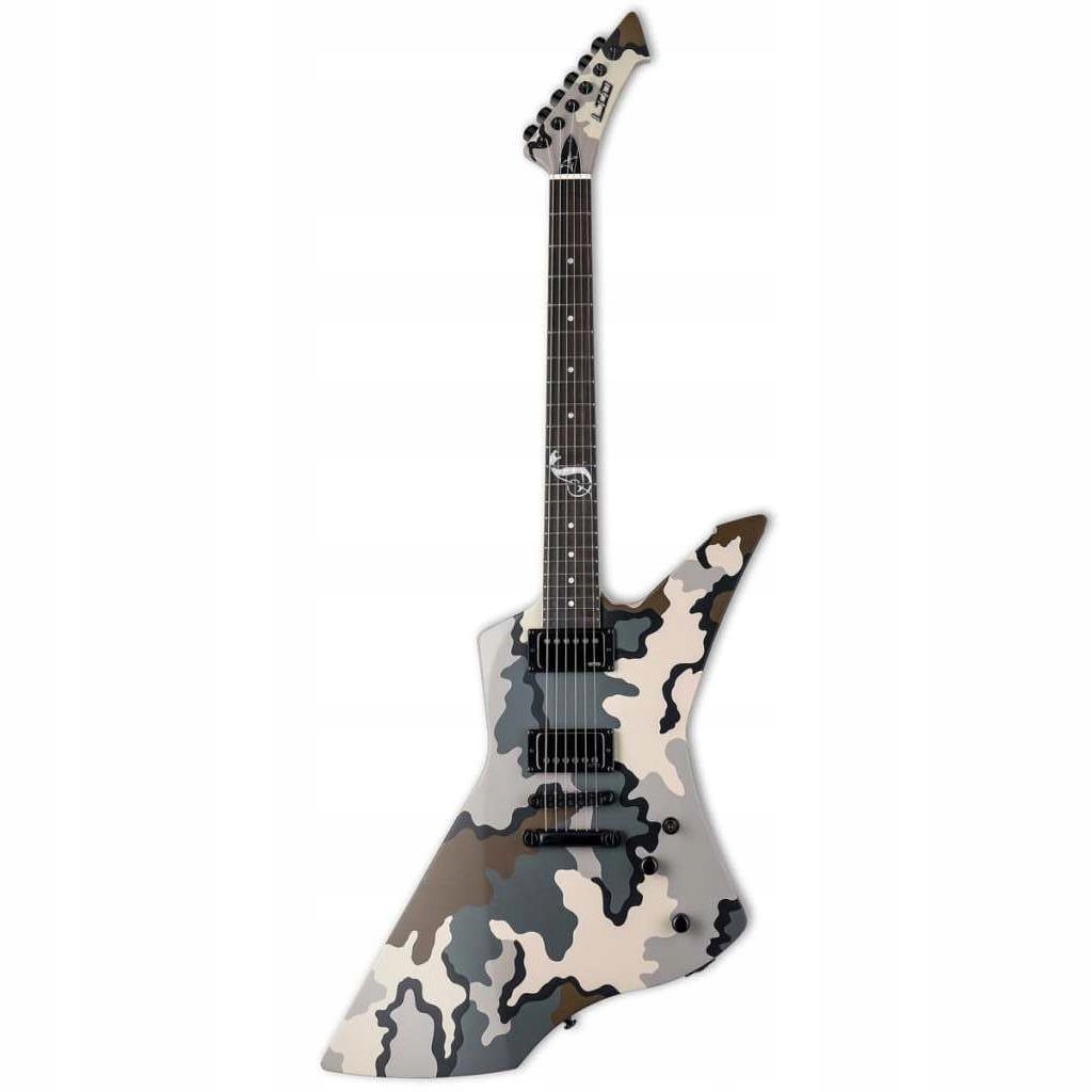 ESP LTD Snakebyte Camo James Hetfield - gitara elektryczna z case ...
