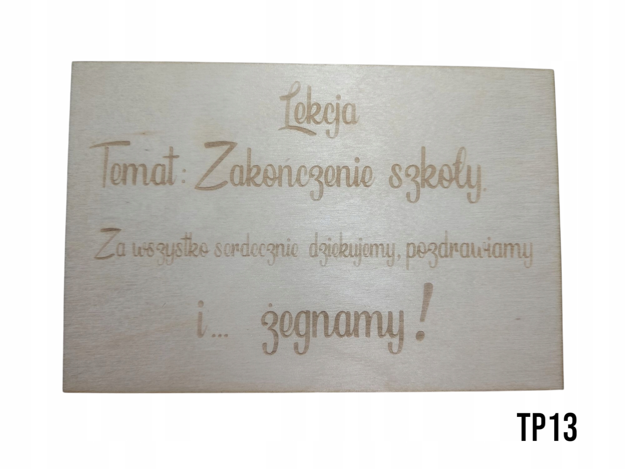 Tortadísz "8. Osztály" Fa tábla - Iskolai Év Vége, • Ár, Vélemények - Allegro