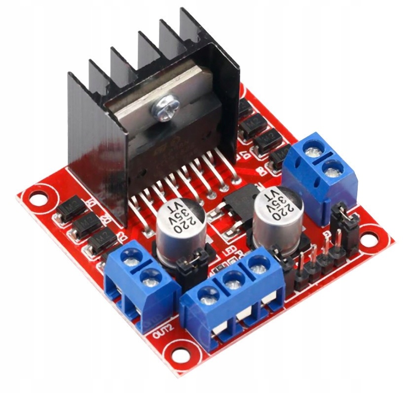 034 Sterownik silników DC lub krokowego L298N Arduino - Sklep, Opinie ...