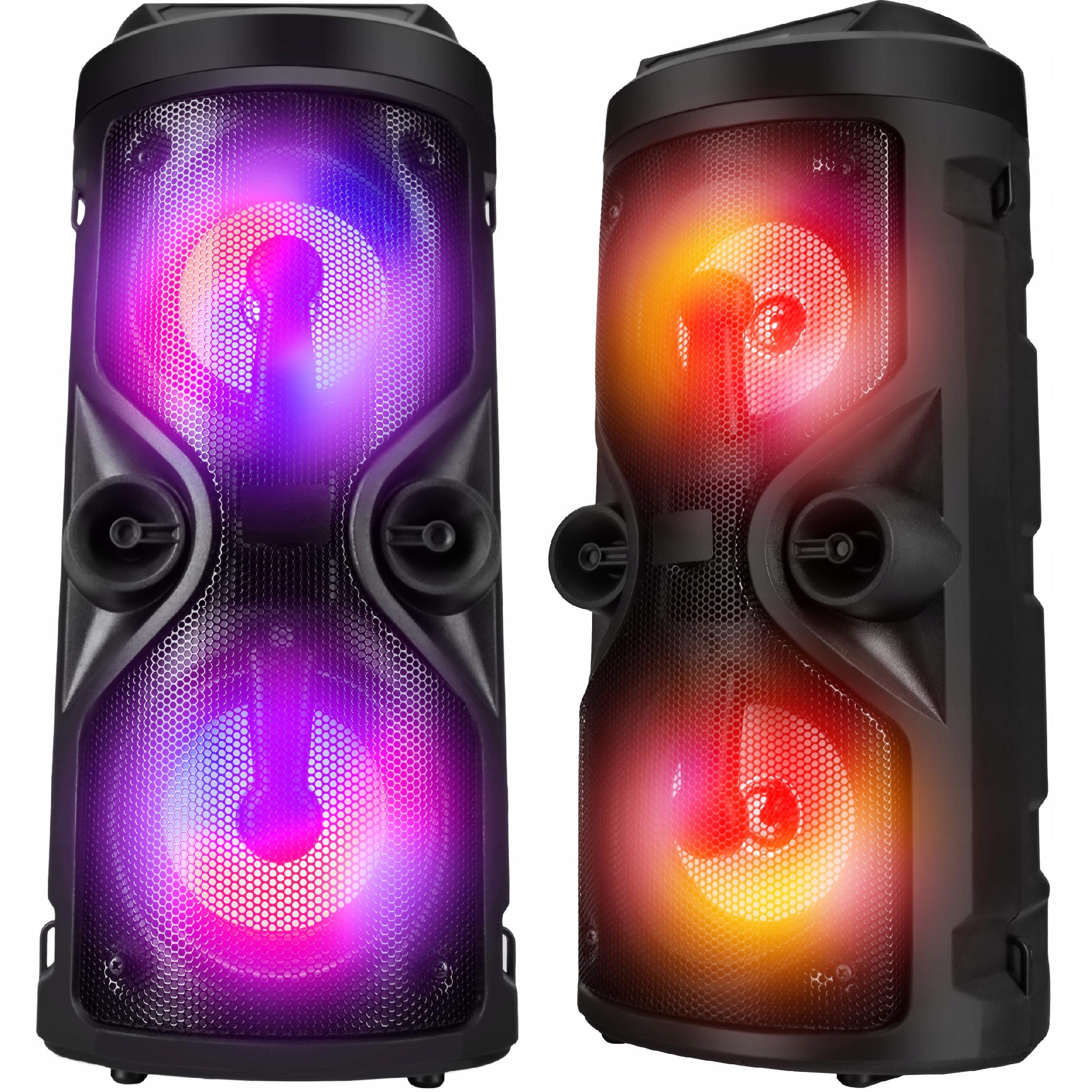 BEZDRÔTOVÝ REPRODUKTOR BLUETOOTH PRENOSNÝ 1000W MOBILNÝ S RÁDIOM FM USB ...