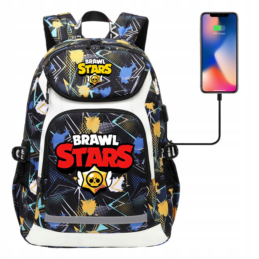 2024 NOVÝ BATOH A4 Brawl Stars VODĚODOLNÝ U za 585 Kč - Allegro