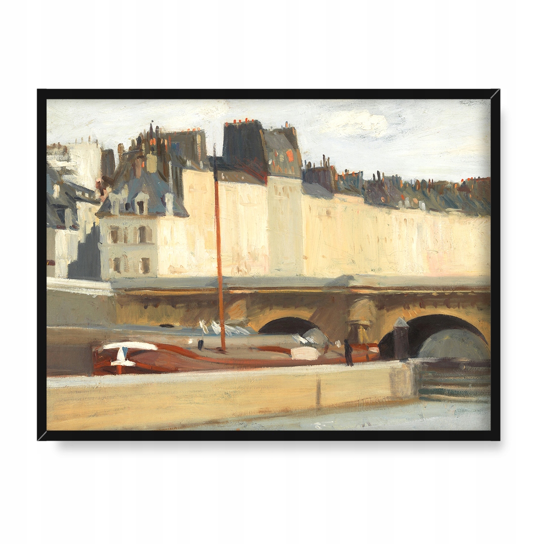 Loď Edwarda Hoppera 40x30 za 228.00CZK - Allegro