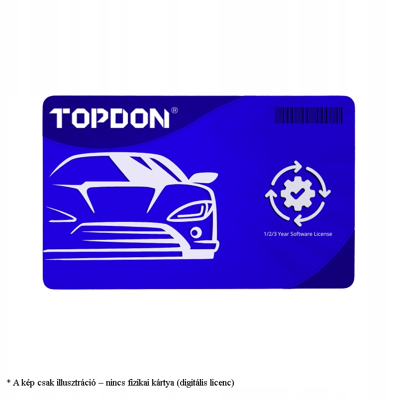 Topdon 1 éves frissítési licenc Phoenix Max /Phoenix Smart /Phoenix Pro ...